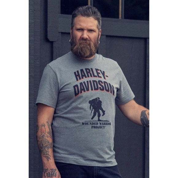 Harley-Davidson | Shirts | Harley Davidson Hd Wounded Warrior Knit Fat ...